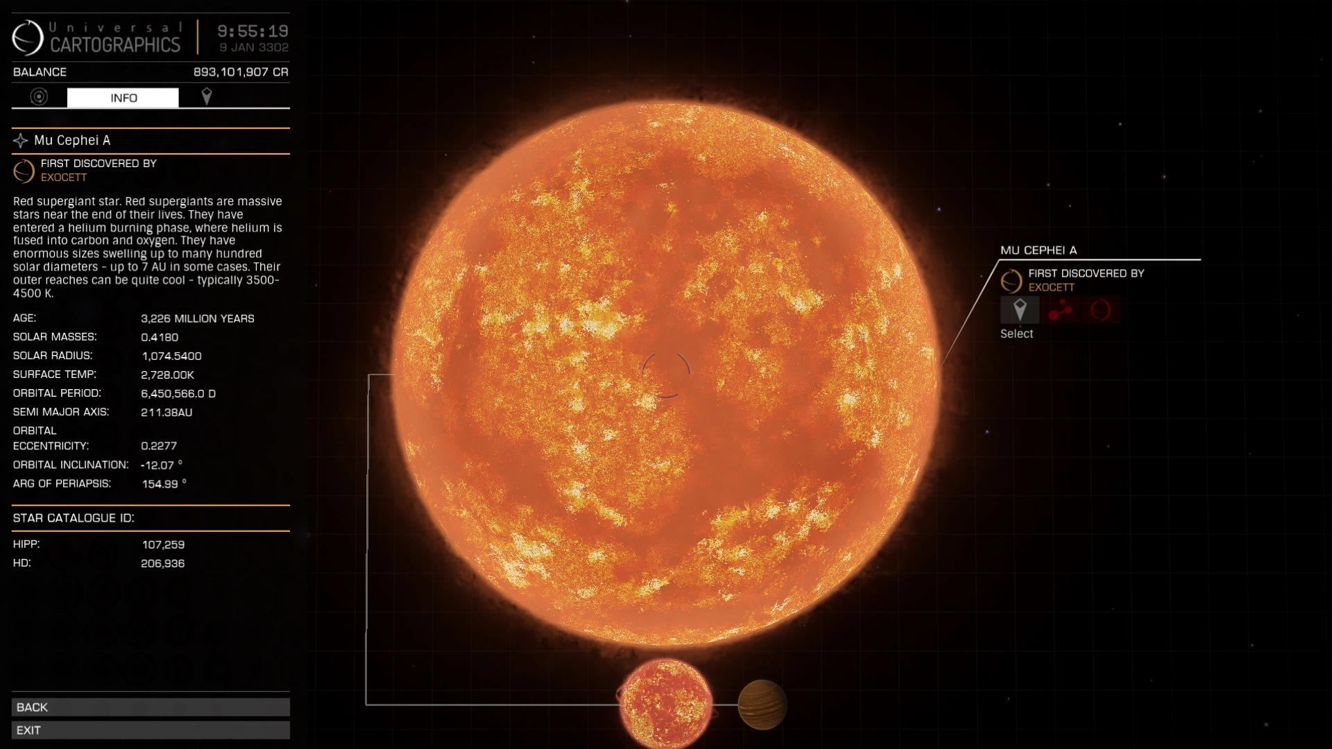 Mu Cephei | Elite Dangerous Wiki | Fandom