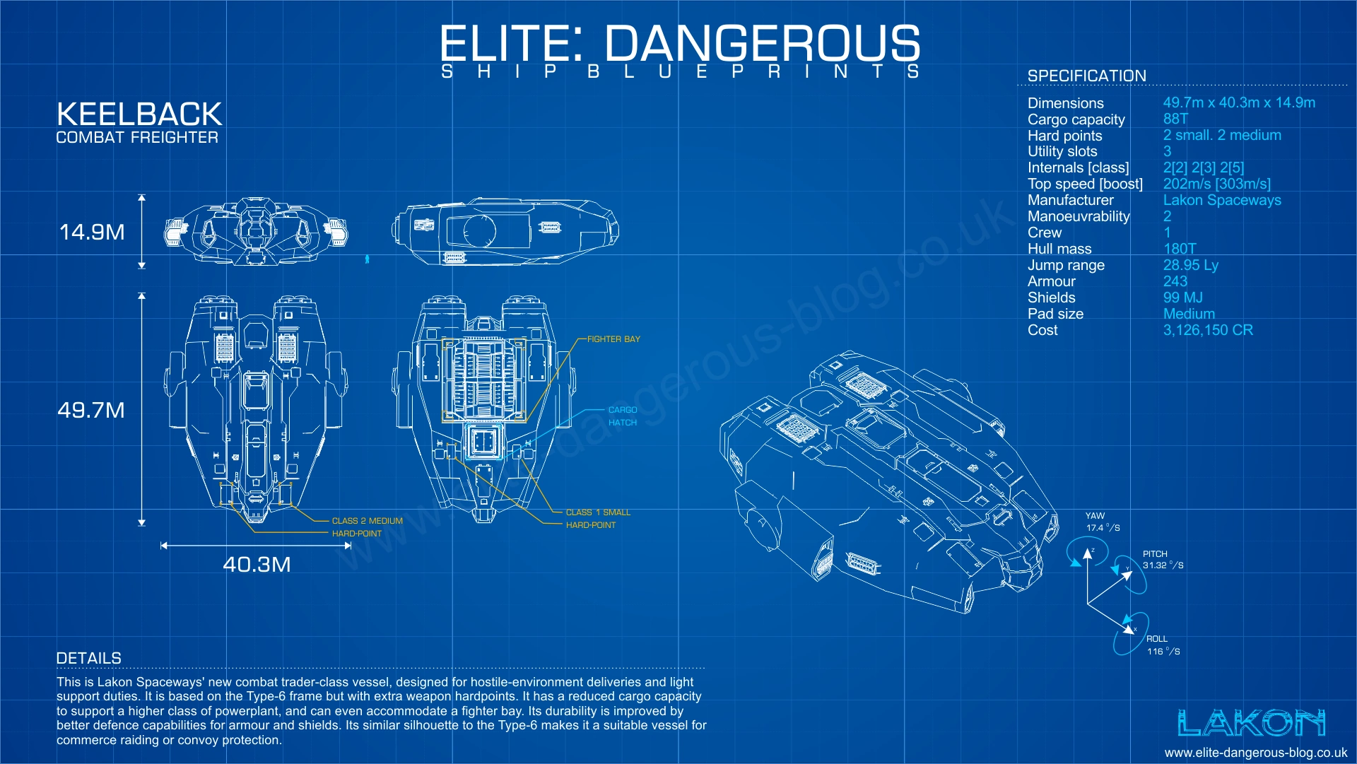 Изображение - Keelback-blueprint.png | Elite Dangerous Wiki | FANDOM ...