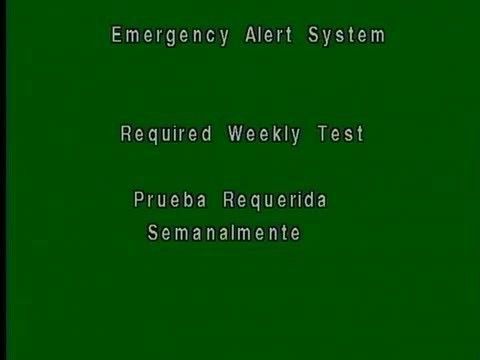 Required Weekly Test | Emergency Alert System Wiki | Fandom