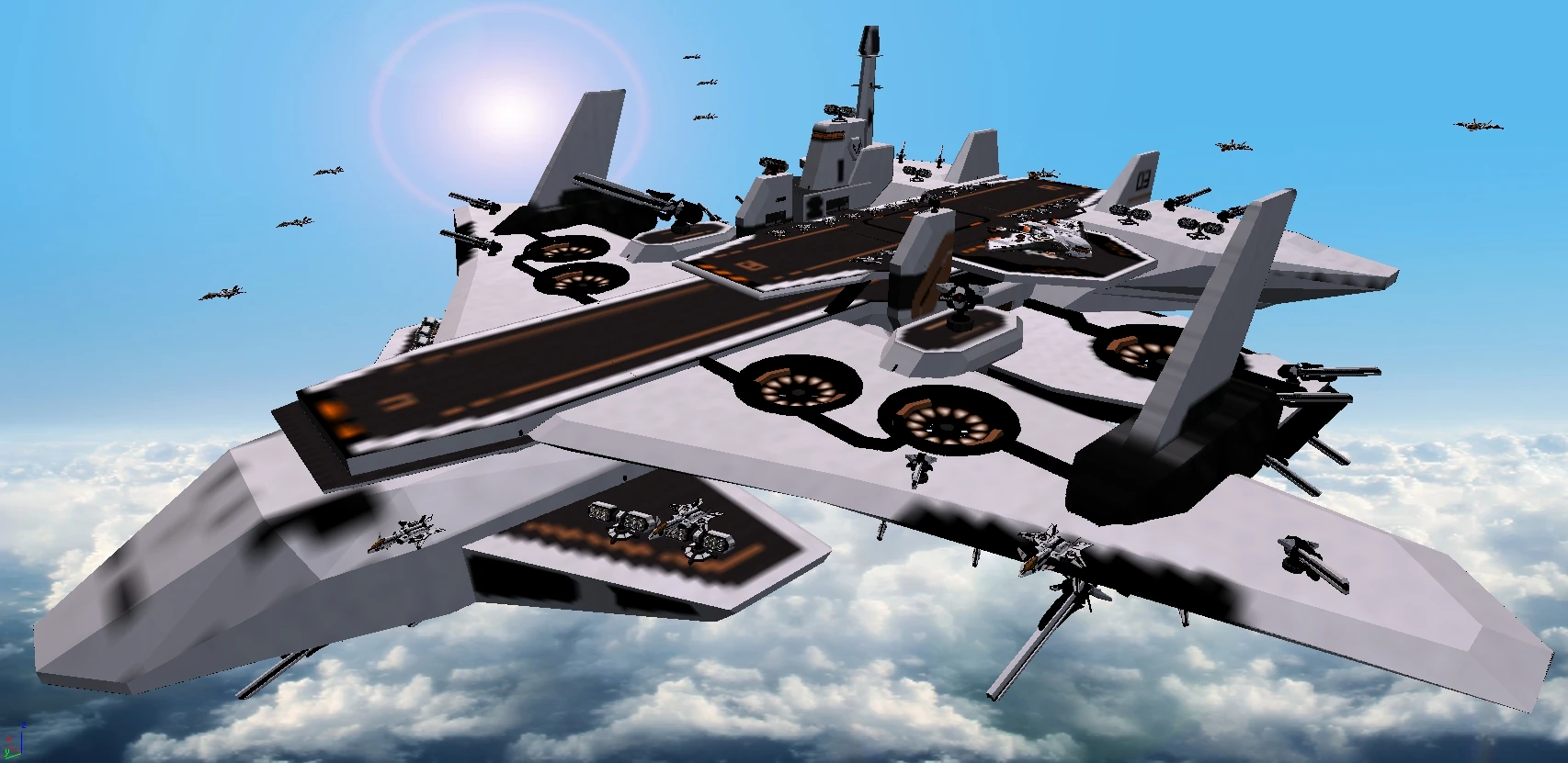 STAG Helios (Airborne Aircraft Carrier) | Empire of Atlas Wikia | Fandom