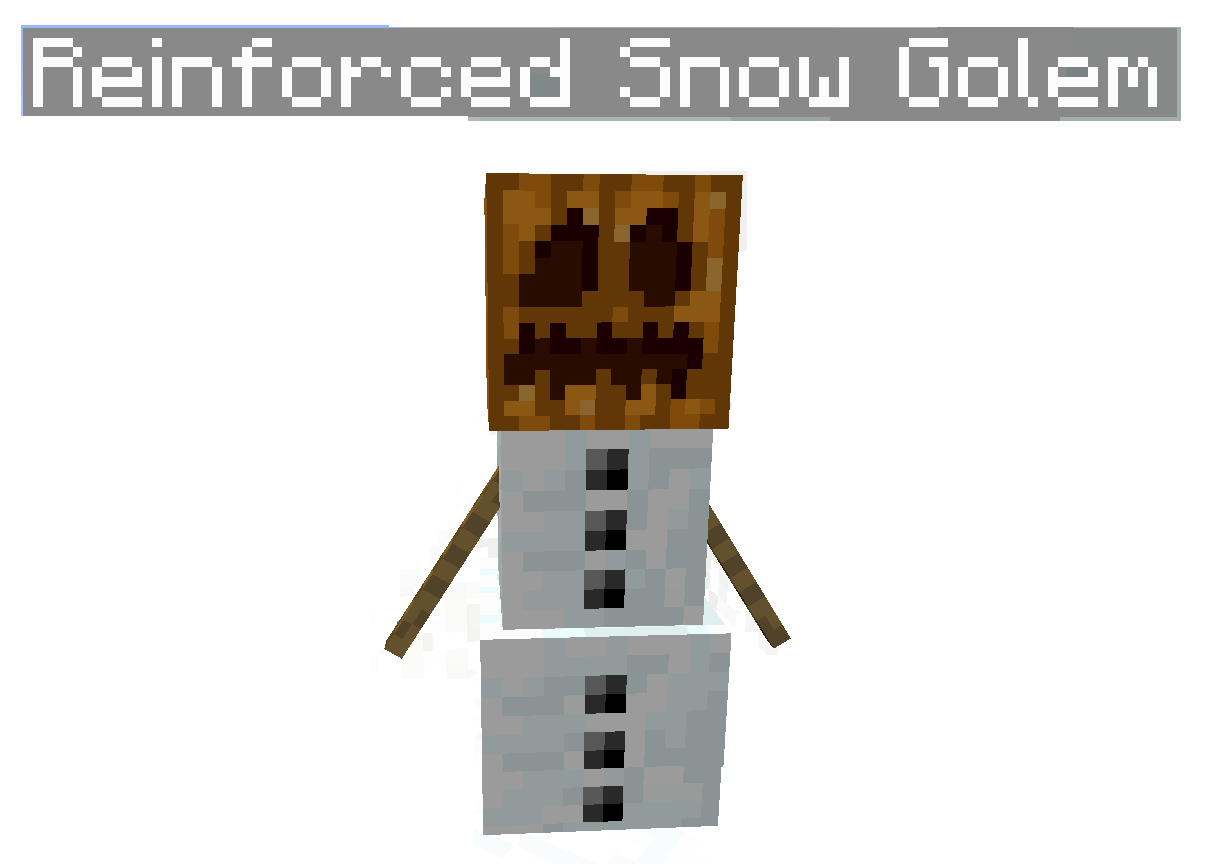 Reinforced Snow Golem | The Mods of Enderman_of_D00M Wiki | Fandom