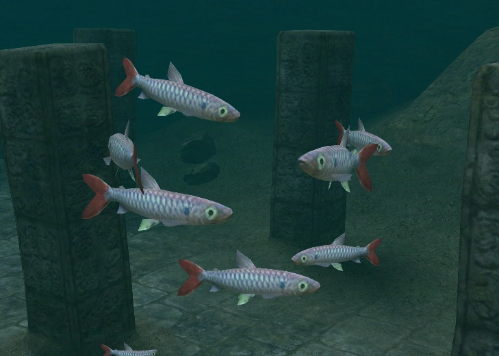 Pink-Tailed Chalceus | Endless Ocean Wiki | Fandom