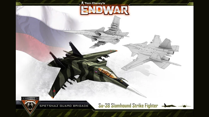 Su-38 Slamhound | EndWar Wiki | Fandom