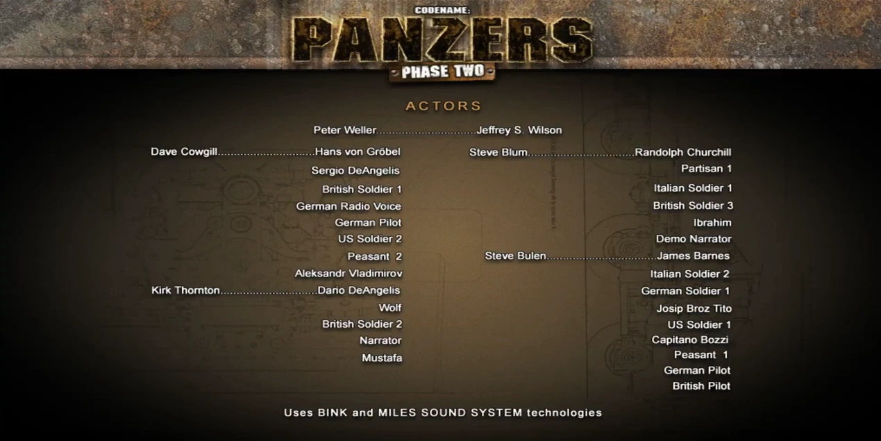 Codename: Panzers: Phase Two (2005) | English Voice Over Wikia | Fandom