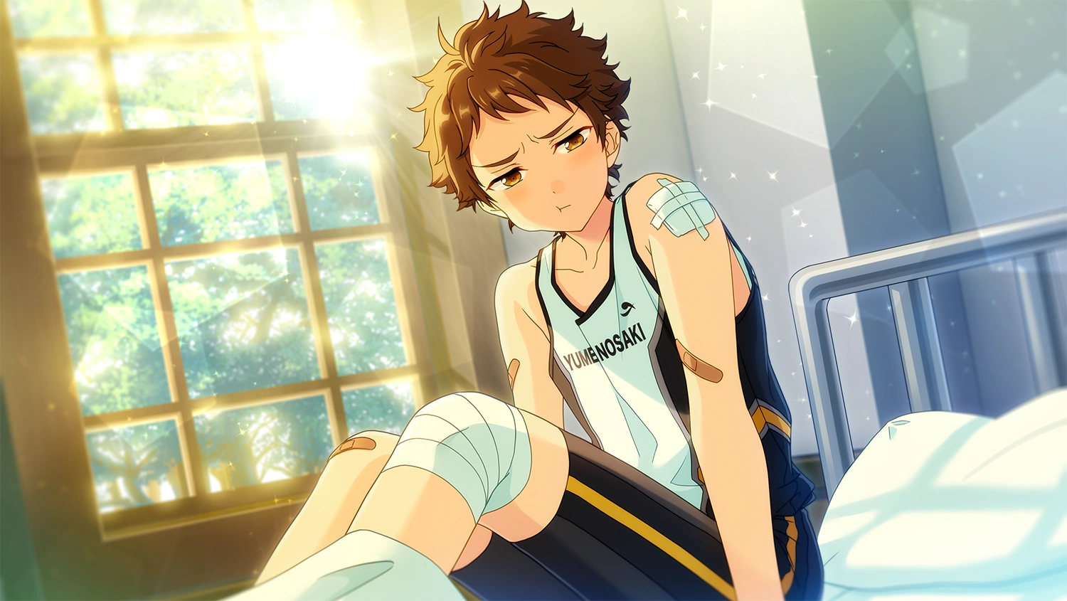 Image - (Hopeless Boy) Mitsuru Tenma CG.png | The English Ensemble ...