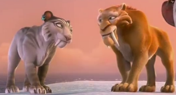 Obraz Shira And Diego Ice Age 4 Continental Drift 32774947 563 306