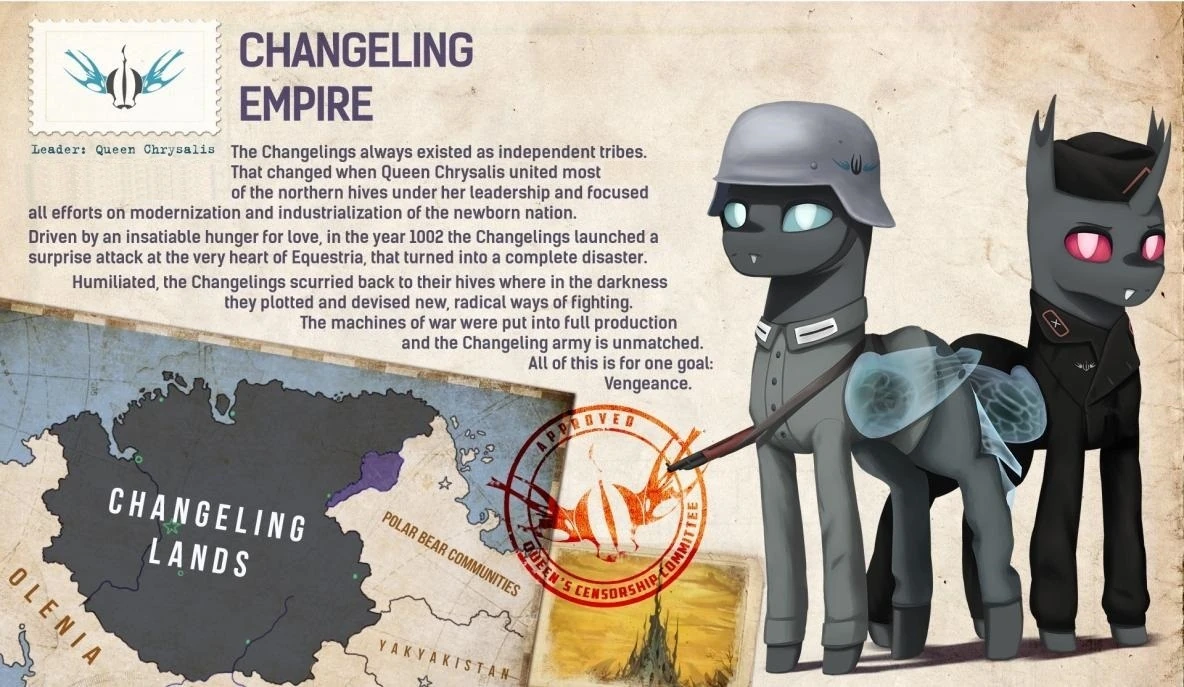 Changeling Lands | Equestria at War Wiki | FANDOM powered by Wikia