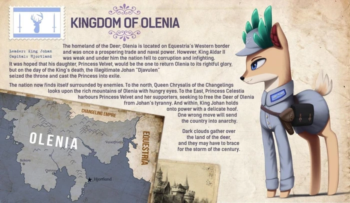 Kingdom of Olenia | Equestria at War Wiki | Fandom