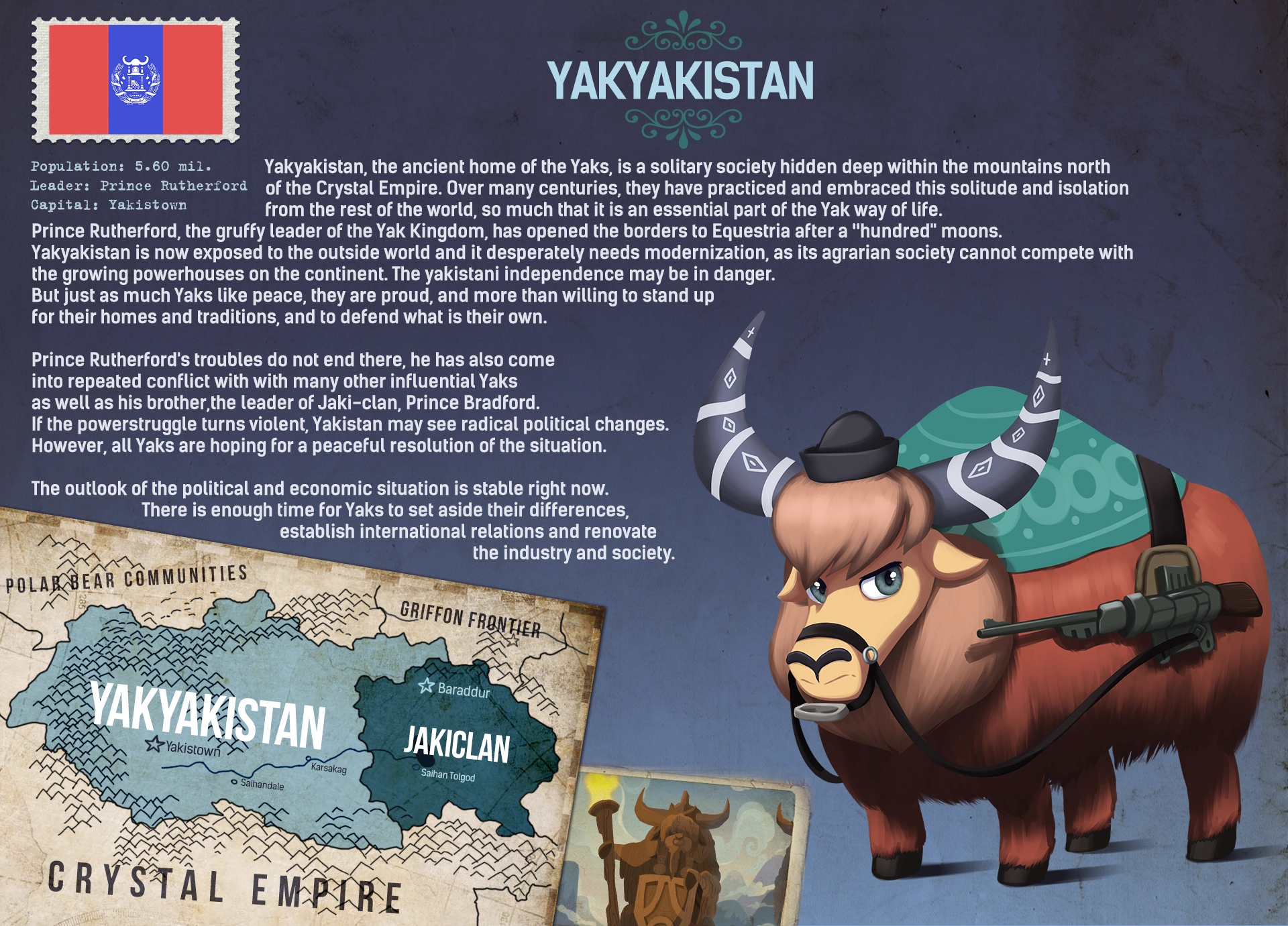 Kingdom of Yakyakistan | Equestria at War Wiki | Fandom