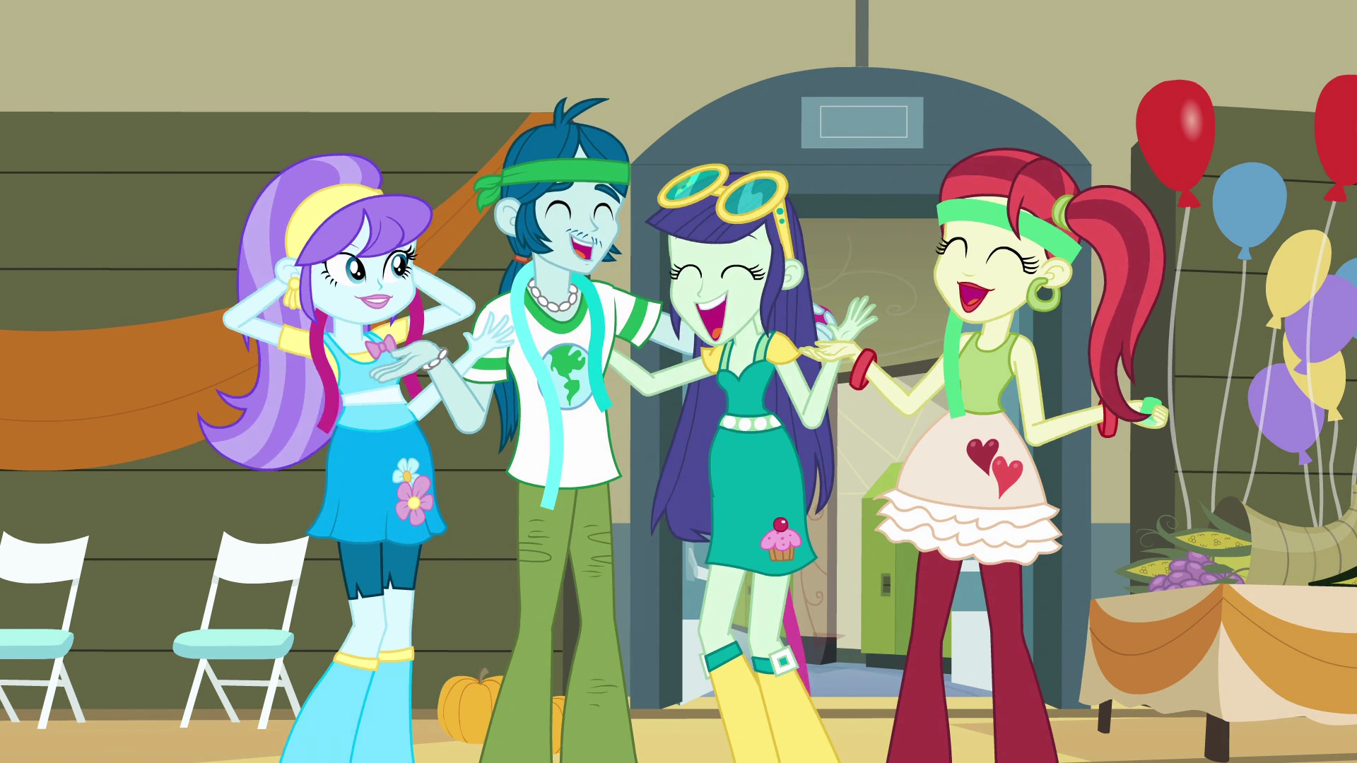Image - Eco kid and fashionistas laughing EG.png | My Little Pony ...