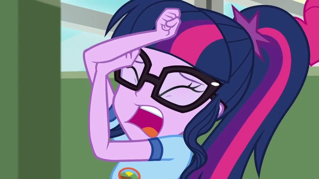 Image - Sci-Twi screaming in terror EG4.png | My Little Pony Equestria ...
