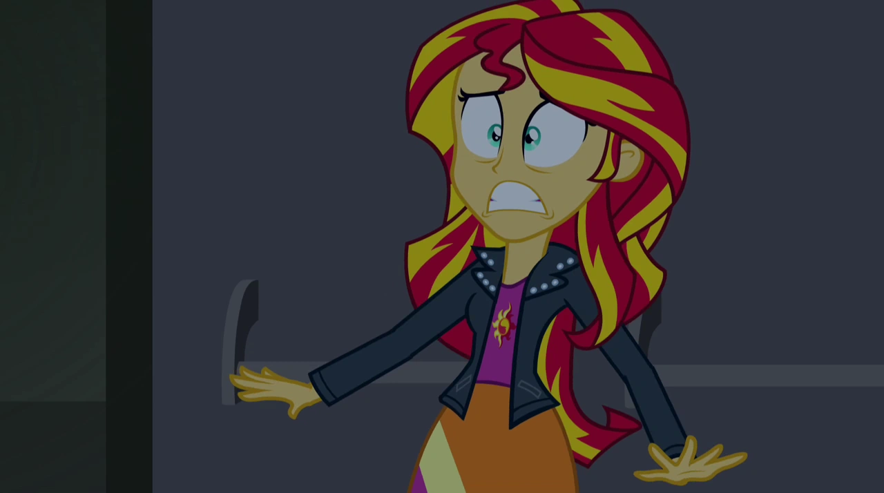 Image - Sunset Shimmer in a cold panic EG2.png | My Little Pony ...
