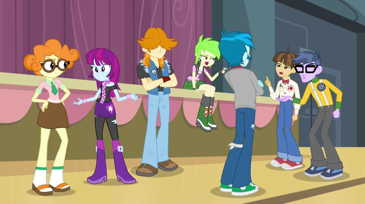 Image - Various arguing CHS students EG2.png | My Little Pony Equestria ...