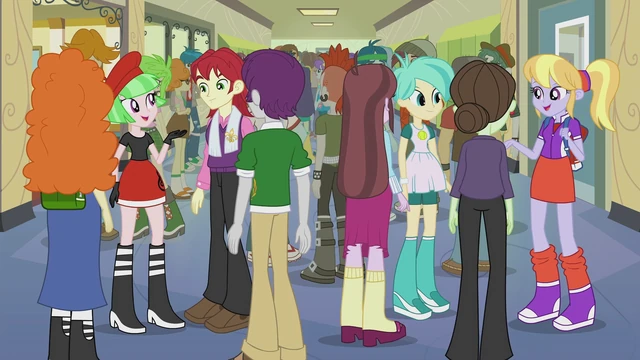 Image - Crowd of students EG2.png | My Little Pony Equestria Girls Wiki ...