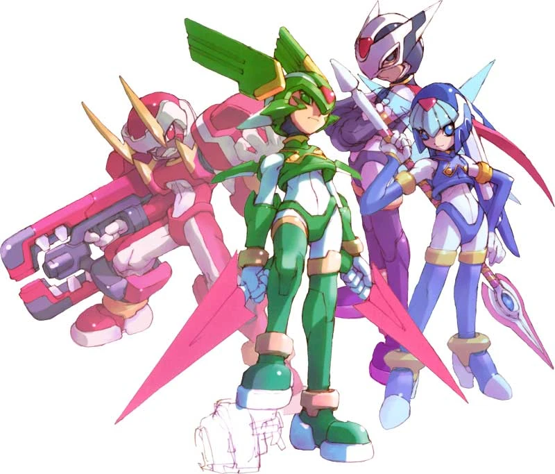 Imagen - Four guardians.jpg | Mega Man HQ | FANDOM powered by Wikia