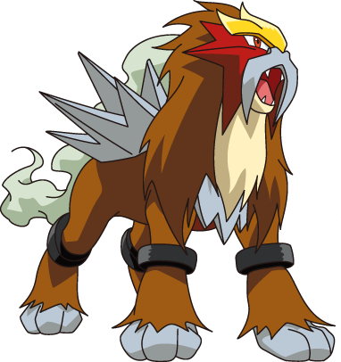 Imagen - Entei (anime DP).png | WikiDex | FANDOM powered by Wikia