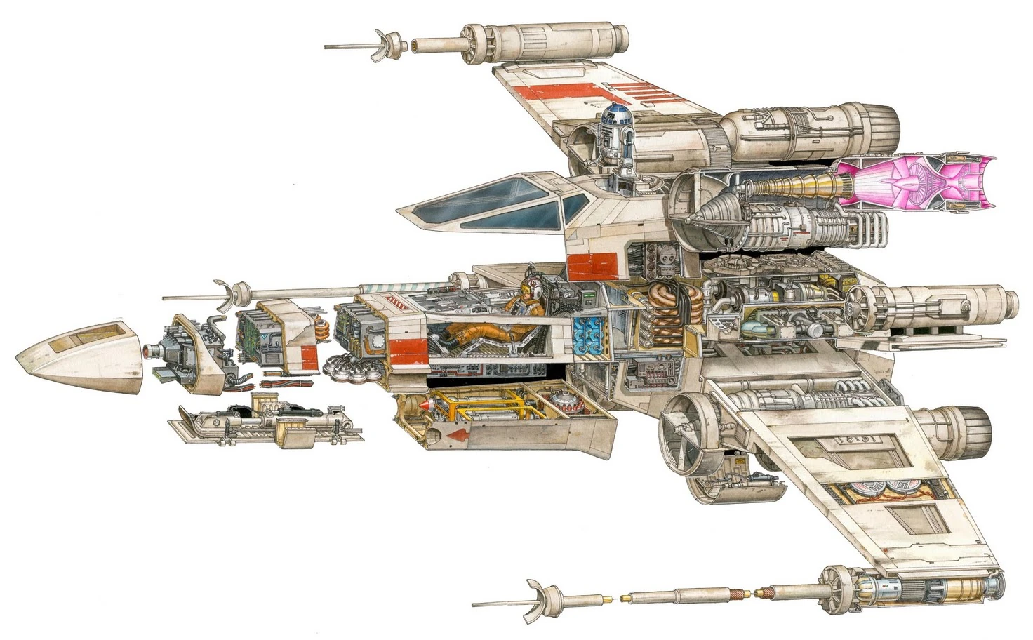 Caza estelar T-65C-A2 Ala-X | Star Wars Wiki | FANDOM powered by Wikia