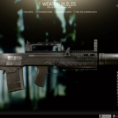 ASh-12 12.7x55 assault rifle | Escape from Tarkov Wikia | Fandom