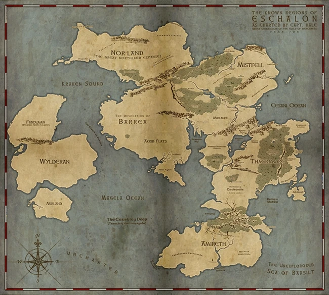 Map of Eschalon | Eschalon RPG Wiki | Fandom