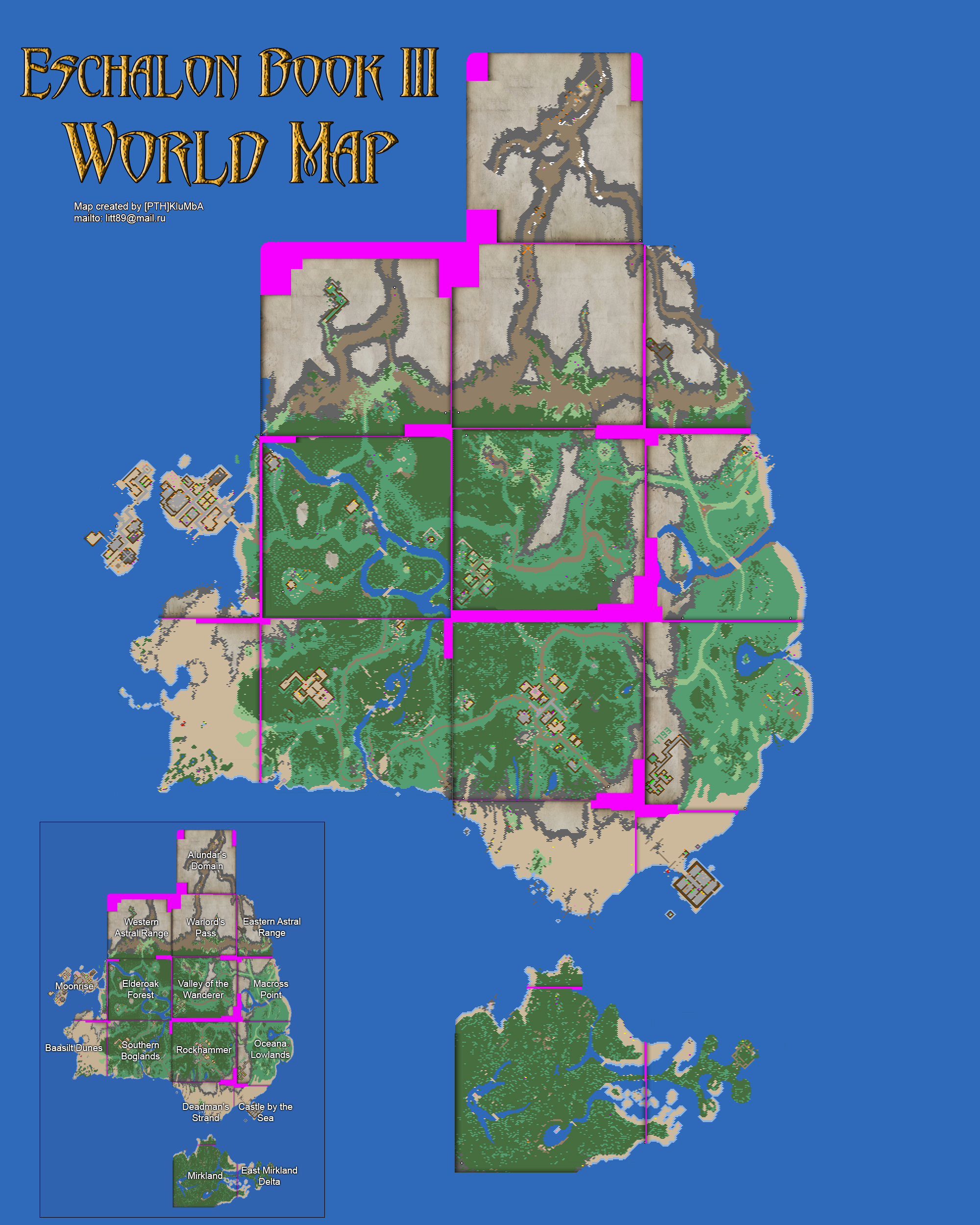 Eschalon book 3 World Map | Eschalon RPG Wiki | Fandom