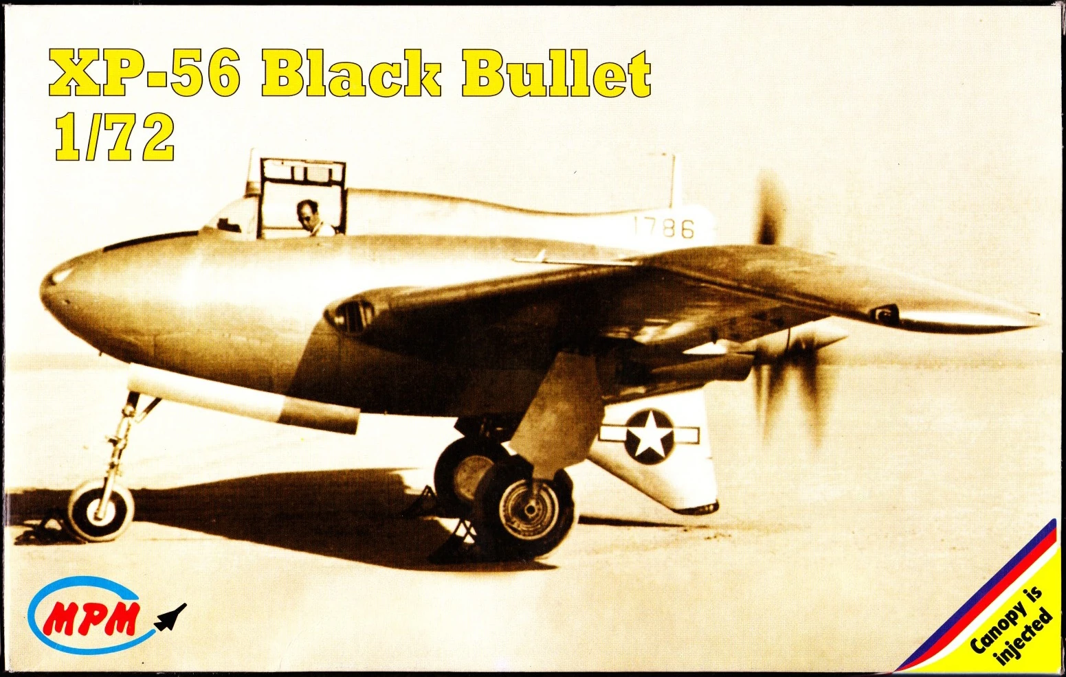 MPM 1/72 72098 XP-56 Black Bullet | Encyclopedia of Scale Models Wiki ...