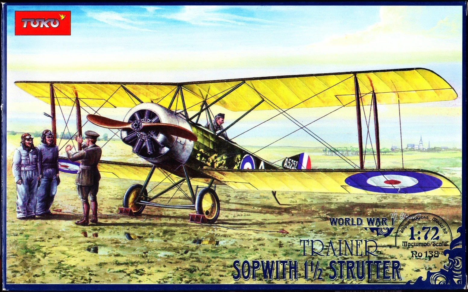 Toko 1/72 138 Sopwith 1 1/2 Strutter Trainer | Encyclopedia of Scale ...