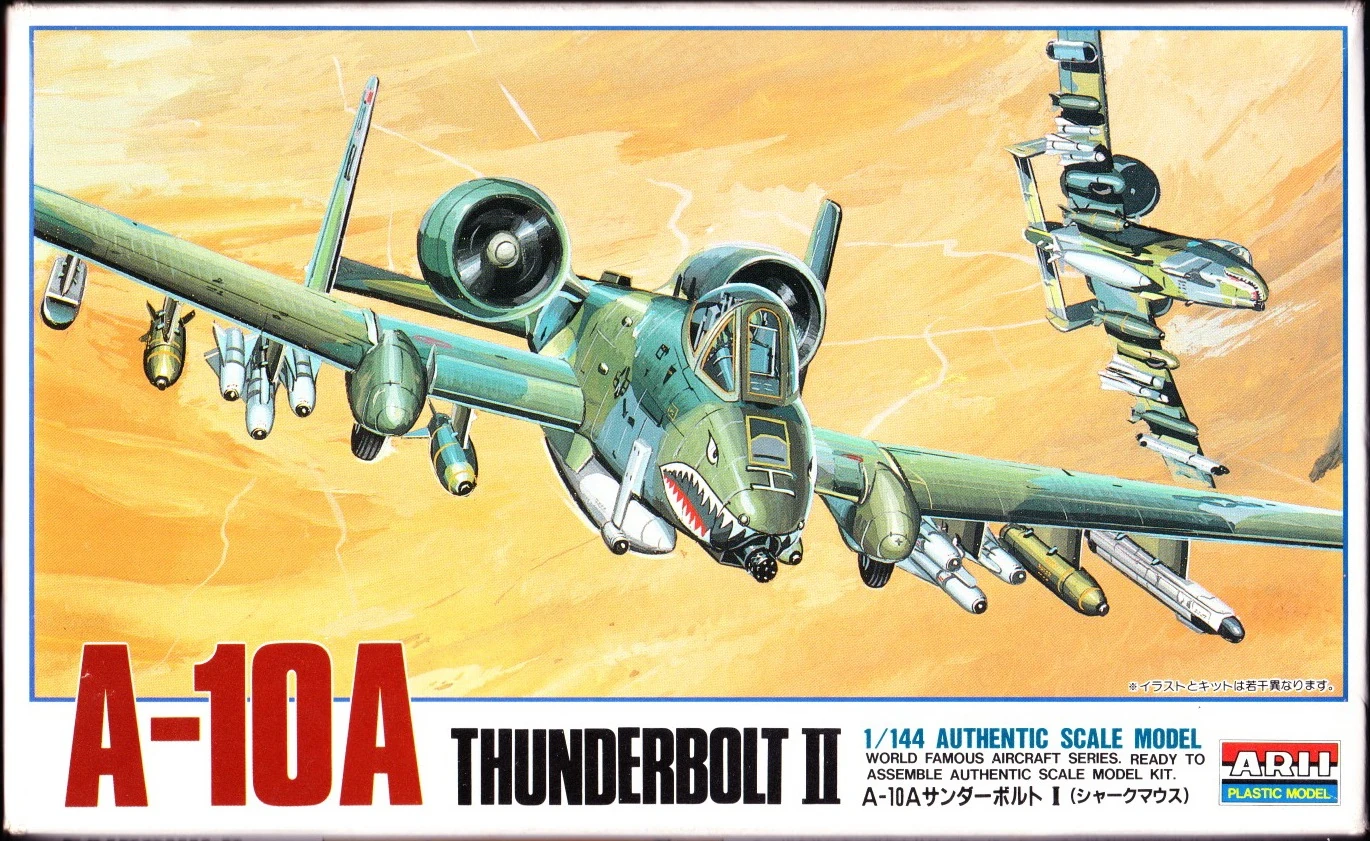 Arii 1/144 33006 A-10A Thunderbolt II "Shark Mouth" | Encyclopedia of ...