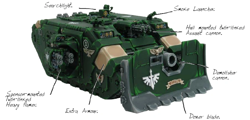 Land Raider Ares | Wikihammer 40k | Fandom