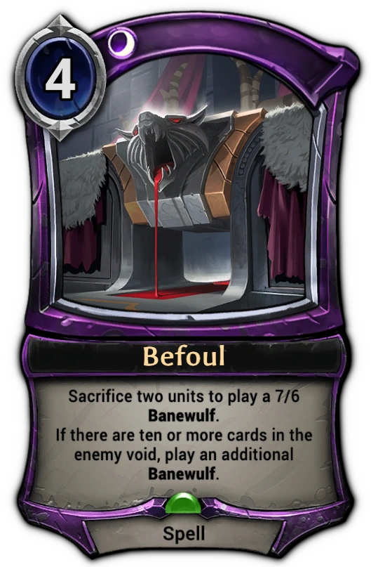 Befoul | Eternal Card Game Wiki | Fandom