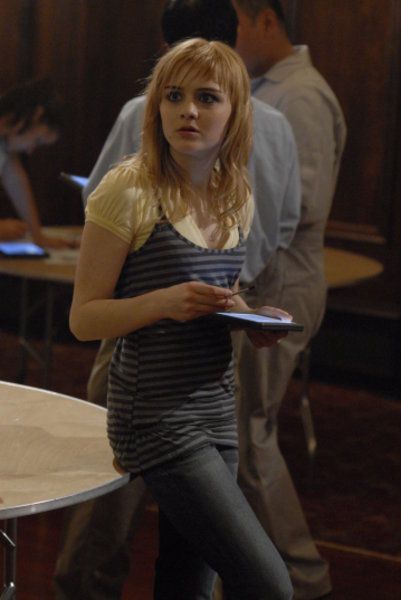 Image Jordan Hinson In Cafe Eureka Wiki Fandom Powered By Wikia