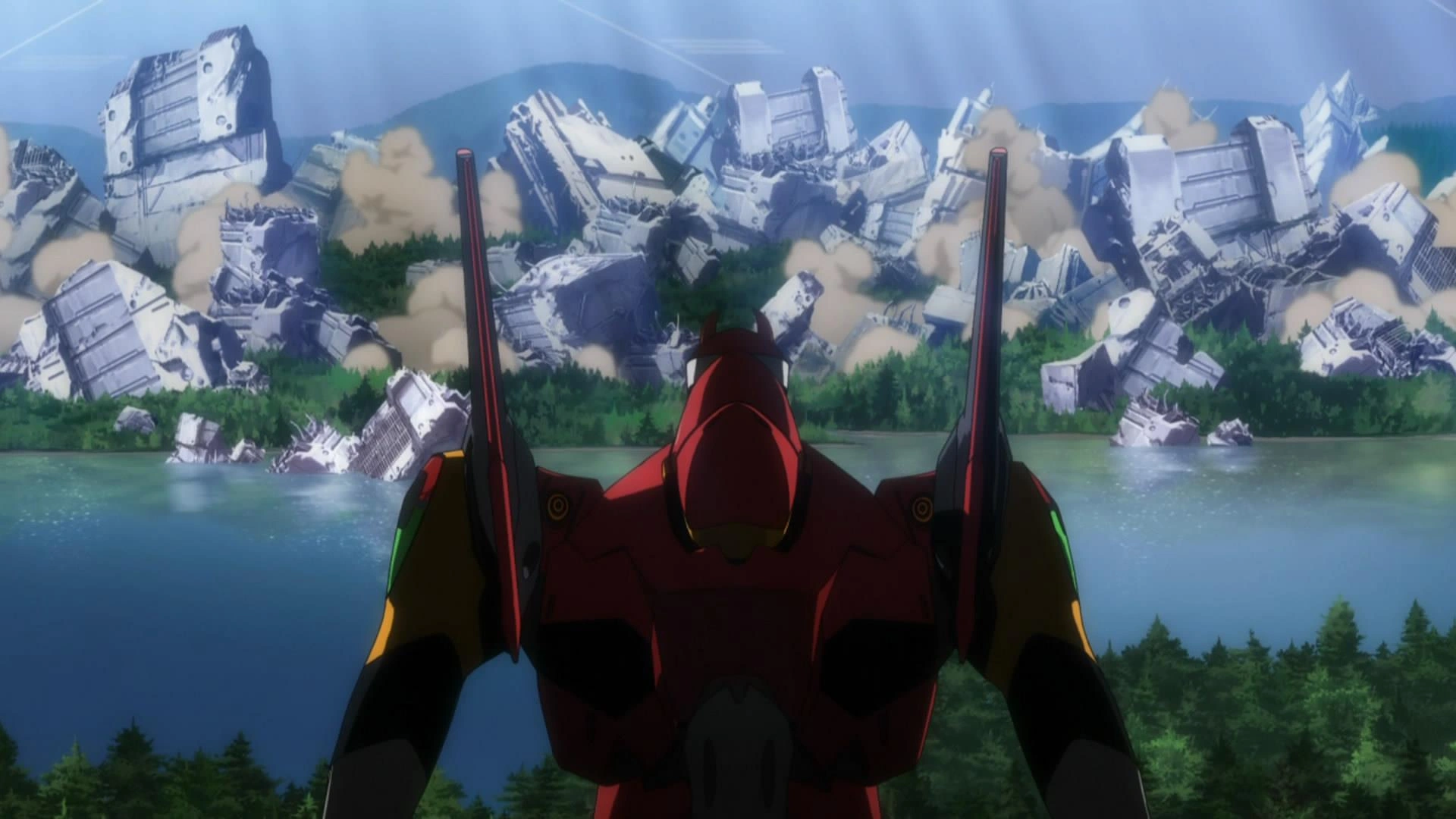 Image - Evangelion Unit-02 GeoFront (Rebuild).png | Evangelion | FANDOM ...