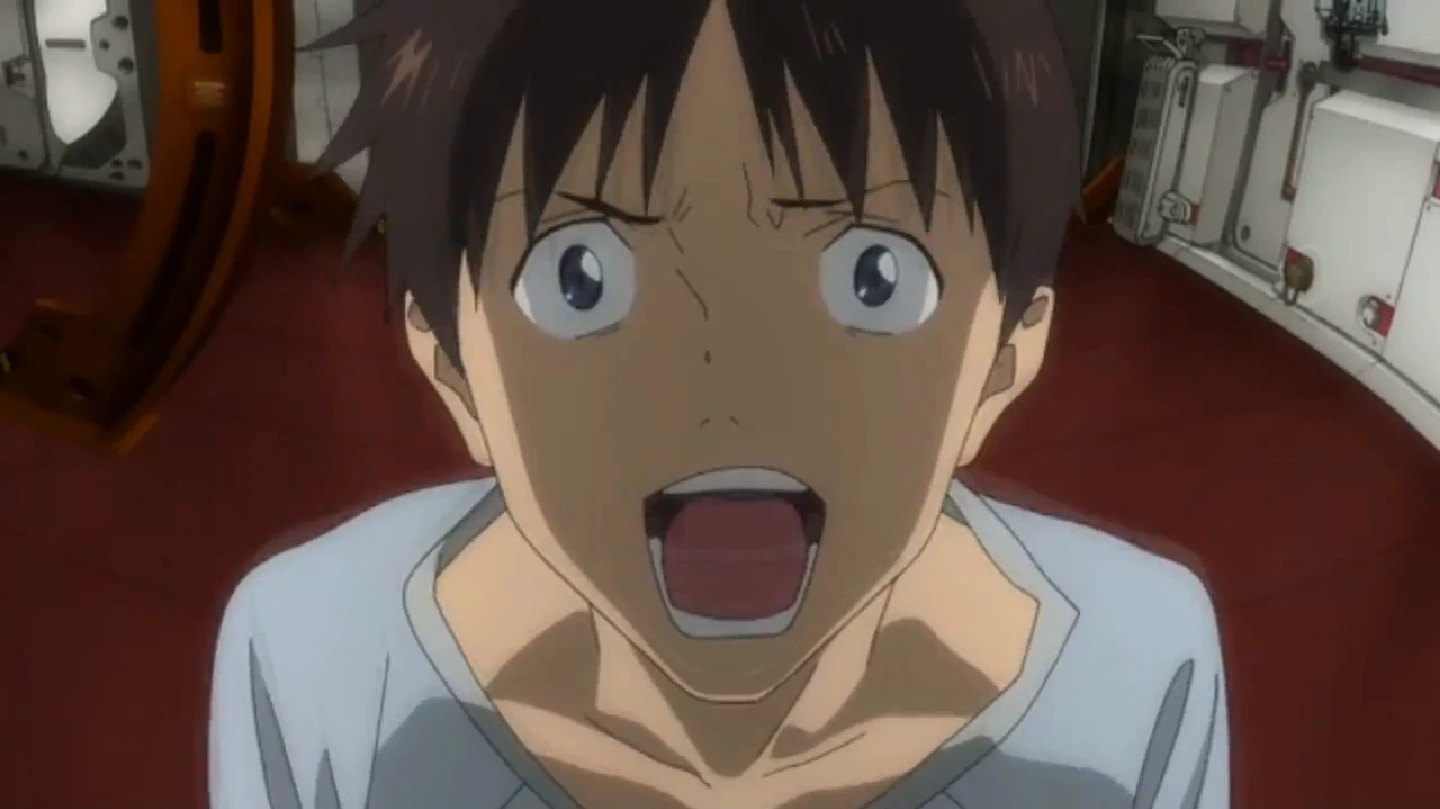 Image - Shinji scream (Rebuild 3.0).png | Evangelion | FANDOM powered ...