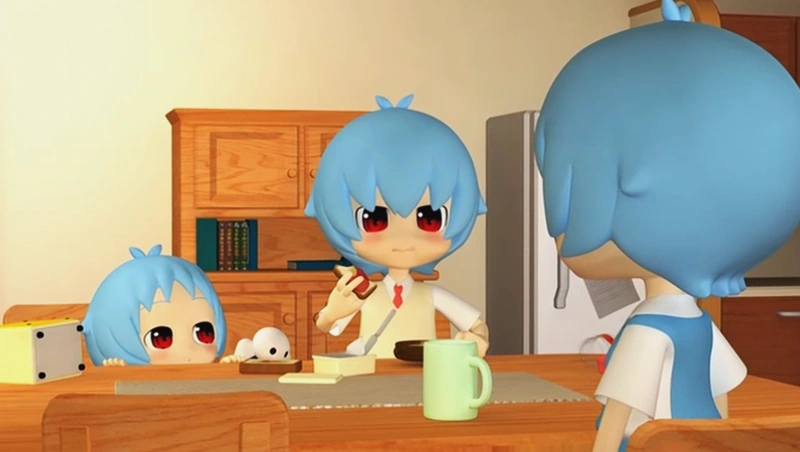 Imagen - Puchi Eva 0014 Tres Hermanas.PNG | Neo Genesis Evangelion Wiki ...