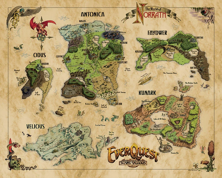 Norrath | EverQuest Wiki | FANDOM powered by Wikia