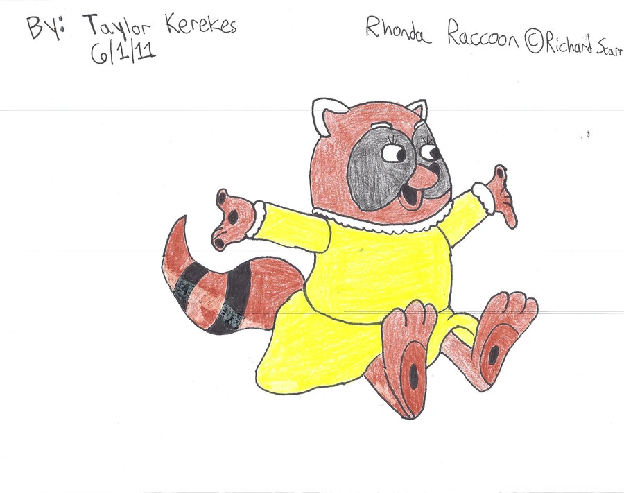 Rhonda Raccoon | The Busy World of Richard Scarry Wiki | Fandom