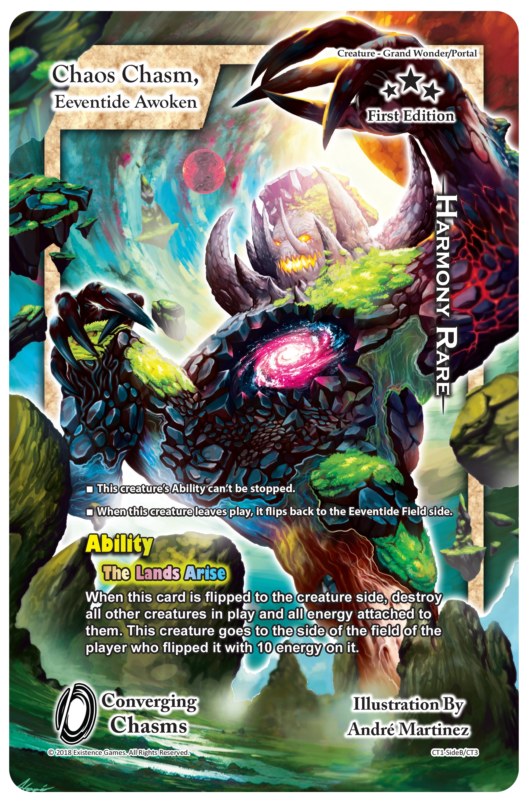 Chaos Chasm, Eeventide Awoken | Exodus Trading Card Game Wiki | Fandom