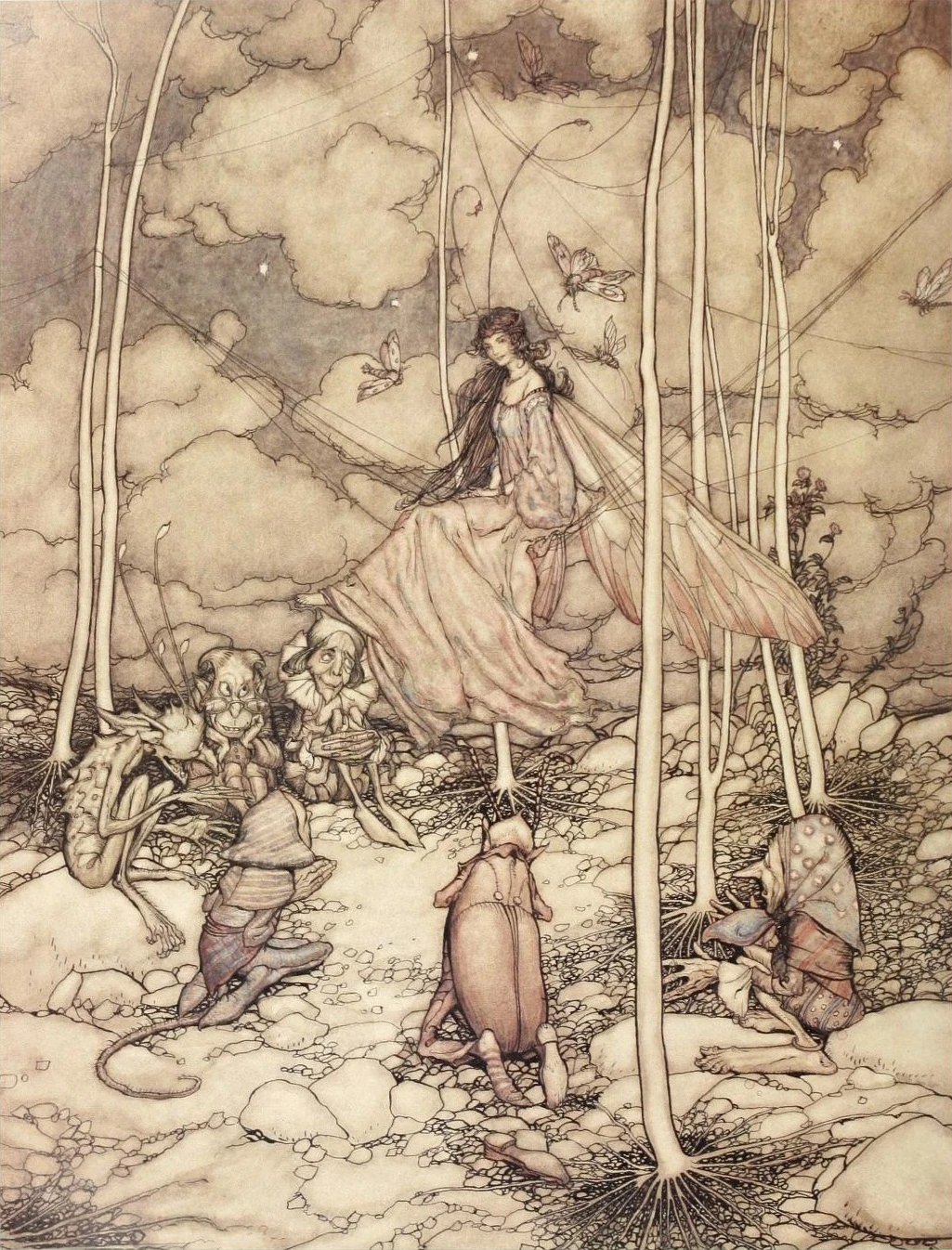 Bild - Arthur Rackham - Fairy.jpg | Fabelwesen Wiki | FANDOM powered by ...