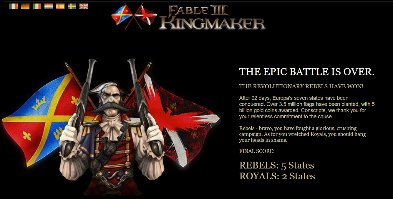 Fable III Kingmaker | The Fable Wiki | Fandom
