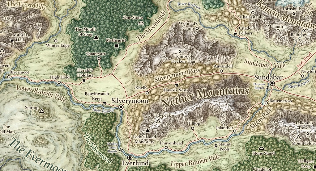 Rzeka Rauvin | Wiki Forgotten Realms | FANDOM powered by Wikia