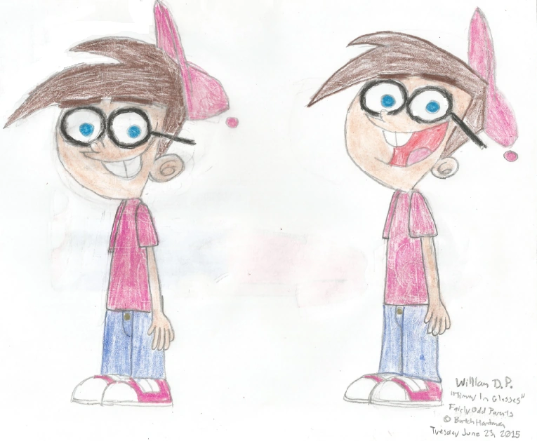 Timmy Turner Drawing