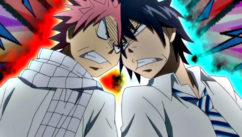 Image - Natsu and Gray begin to argue.JPG | Fairy Tail Wiki | FANDOM ...