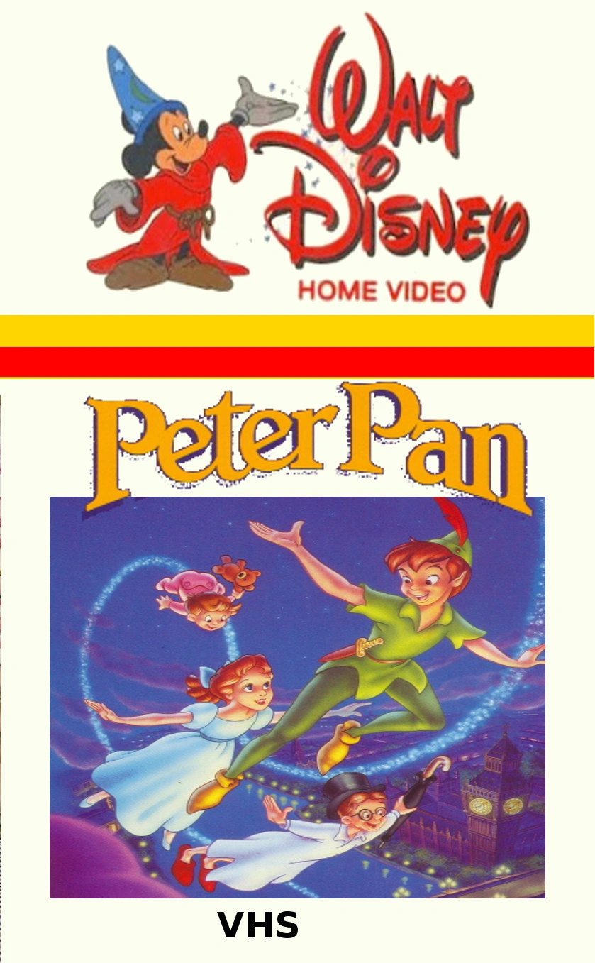 Peter Pan (1983 USA VHS) | Fake Disney videos Wiki | Fandom