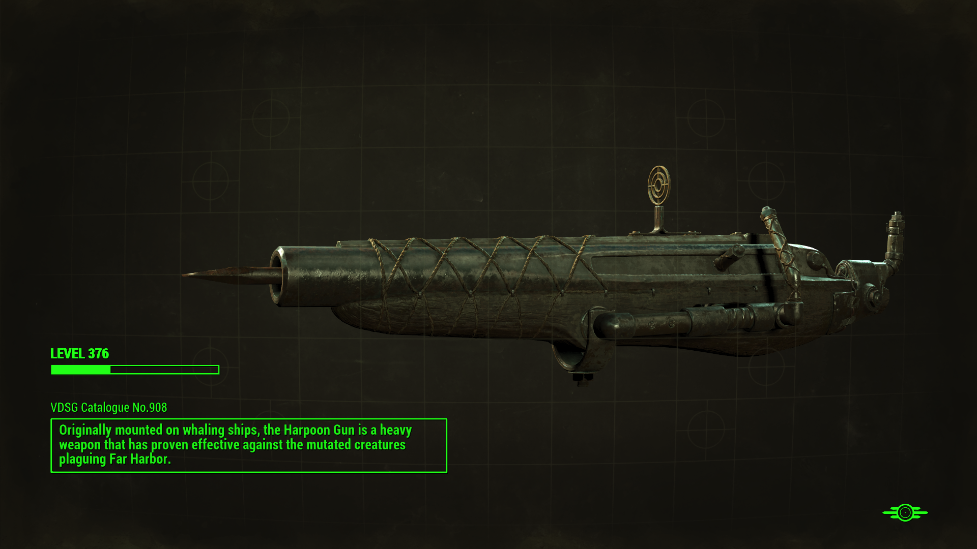 Harpoon Gun Fallout Wiki Fandom Powered By Wikia