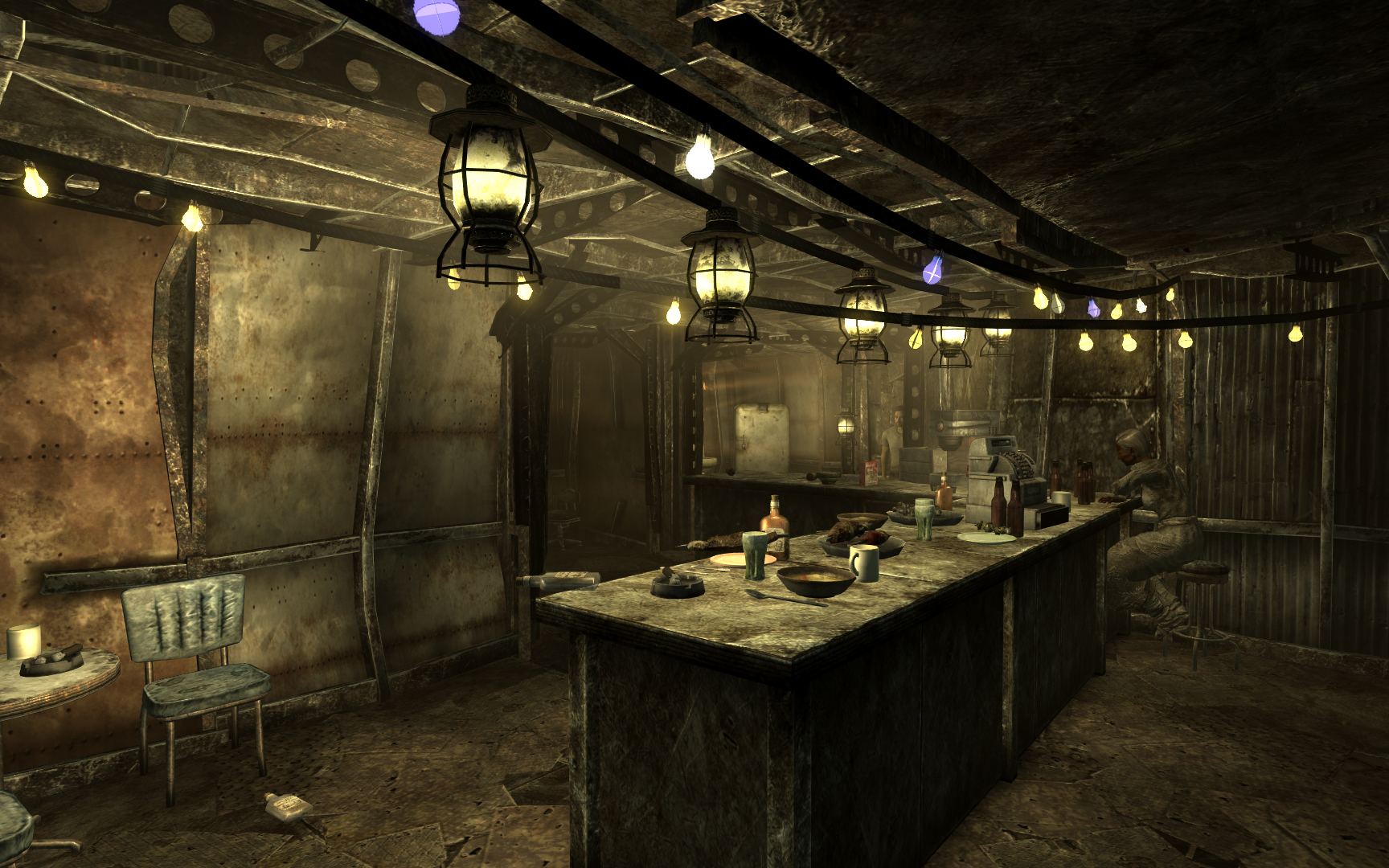 Image - The Brass Lantern Interior behind the bar.jpg | Fallout Wiki ...