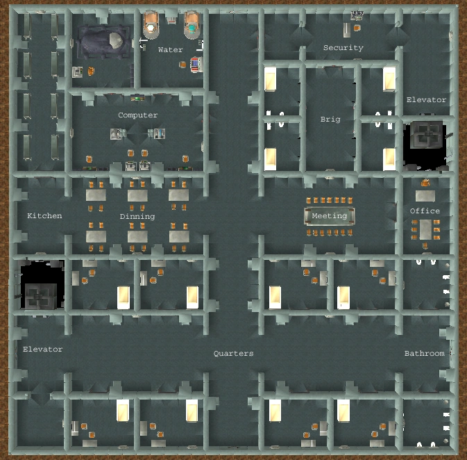 Image - VB DD09 map Bunker Level 2.png | Fallout Wiki | FANDOM powered ...