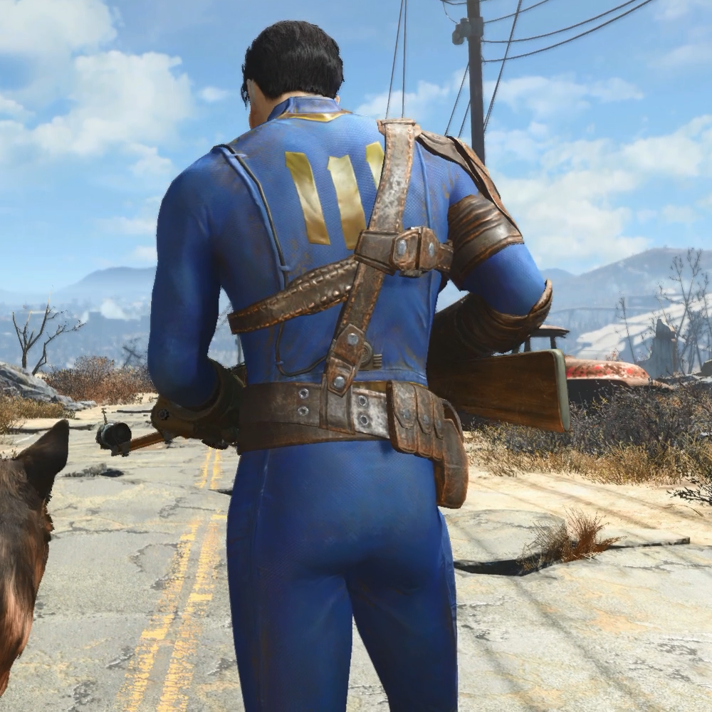 Image - Fo4 armored Vault 111 jumpsuit trailer.png | Fallout Wiki ... Image - Fo4 armored Vault 111 jumpsuit trailer.png | Fallout Wiki ...