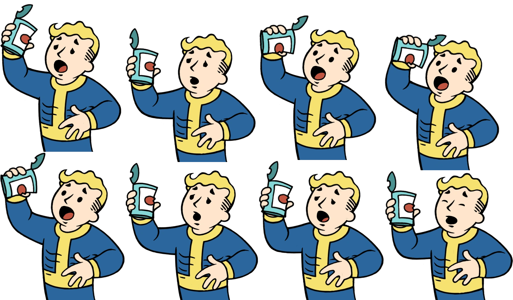 Image - VaultBoy AnimationsFoodLow.png | Fallout Wiki | FANDOM powered ...
