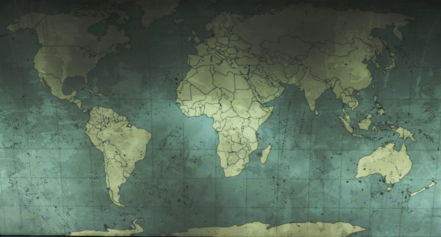 Fallout interactive map