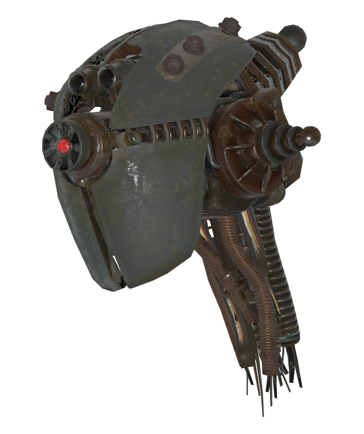 Salvaged Assaultron Head Fallout 76 Fallout Wiki Fandom Powered