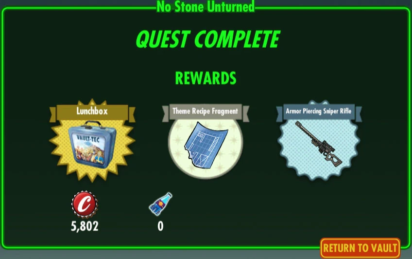 No Stone Unturned | Fallout Wiki | FANDOM powered by Wikia